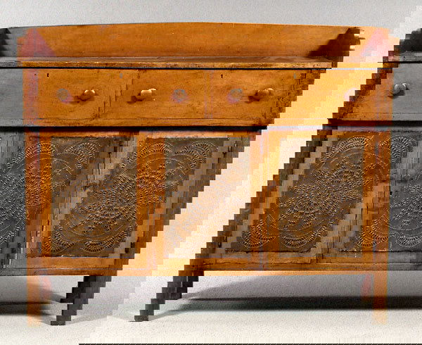 957: Russell County, Virginia, pie safe,