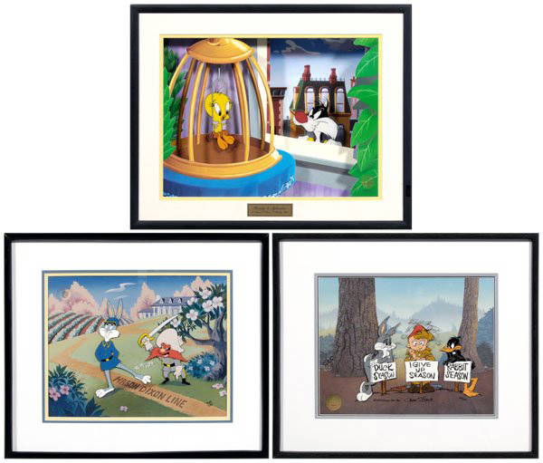 Three Looney Toons Celluloids