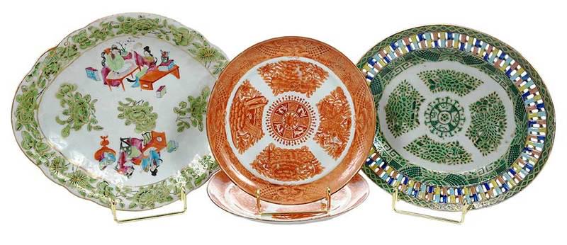 Four Chinese Export Plates - May 15, 2020 | Brunk Auctions in NC