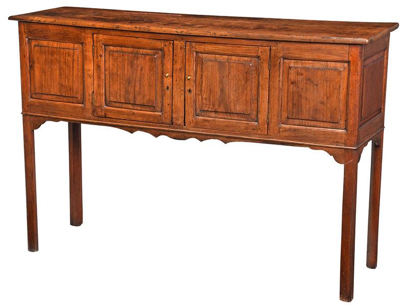For Auction: Virginia Chippendale Style Walnut Huntboard (#1318) on May ...