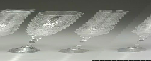 3: Six intaglio-cut shrimp servers, compote f - Jan 04, 2003 | Brunk ...