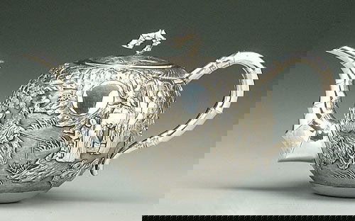 40: Chinese export silver teapot, marks for T - Jan 04, 2003 | Brunk ...