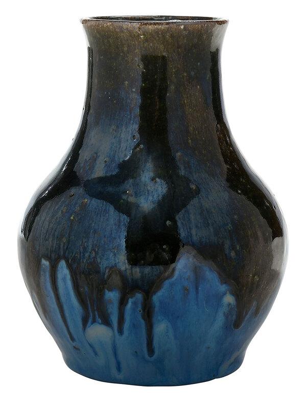 Bachelder Pottery Vase With Rare Glaze