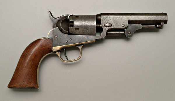 322: Colt Model 1849 pocket revolver,