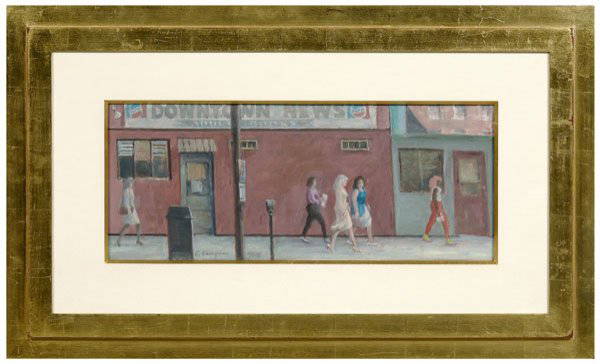 Clyde Singer painting - Jan 04, 2009 | Brunk Auctions in NC