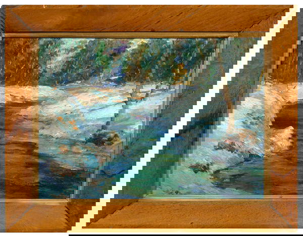 Painting Attributed To Nan Sheets,