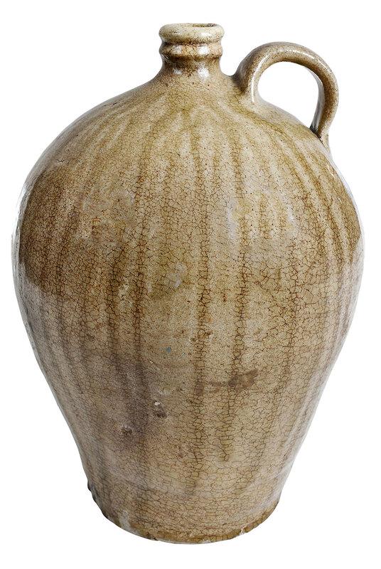 Edgefield Stoneware Jug - Mar 18, 2016 | Brunk Auctions in NC