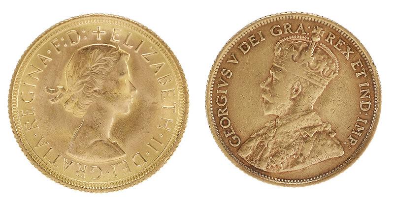 Two Foreign Gold Coins