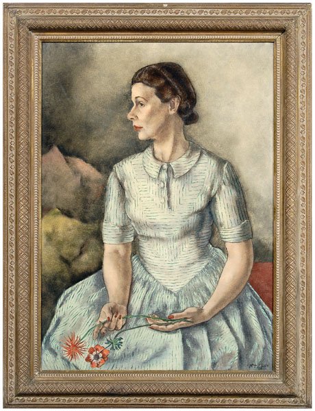 234: George Biddle painting