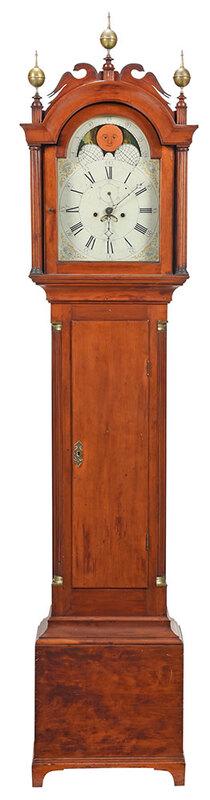 American Federal Tall Case Clock