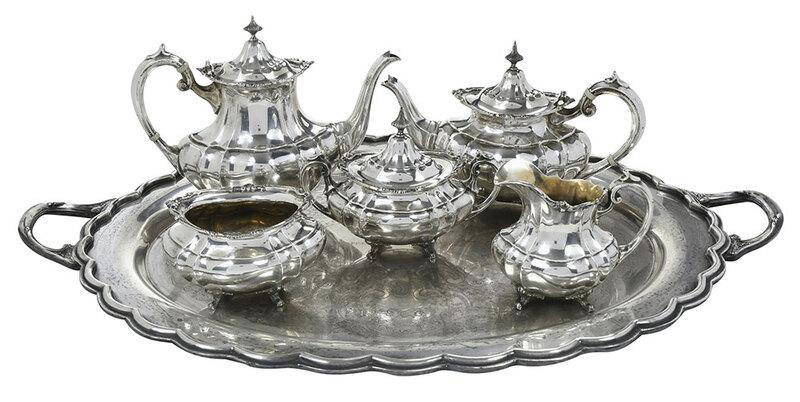 Reed & Barton Hampton Court Sterling Tea Service