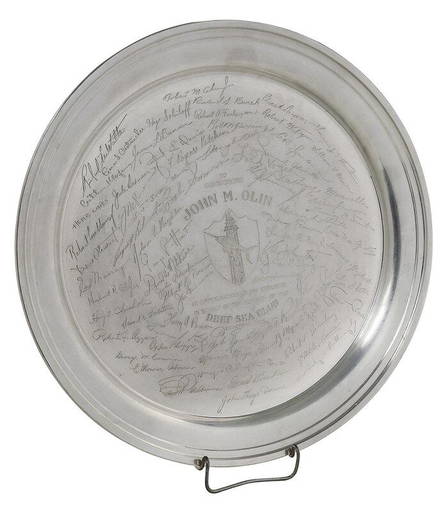 Sterling Presentation Friendship Tray