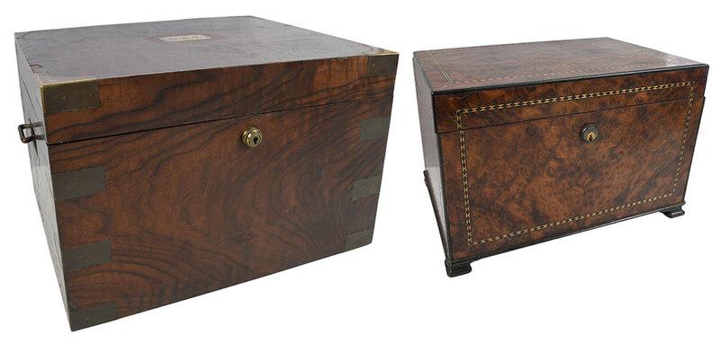 Two Humidors, Benson Hedges And Alfred Dunhill