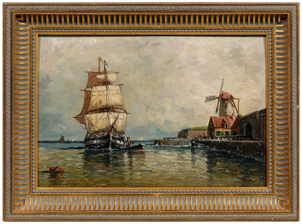 802: Louis Timmermans painting