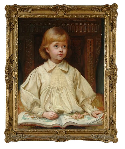 190: Portrait by John William Schofield