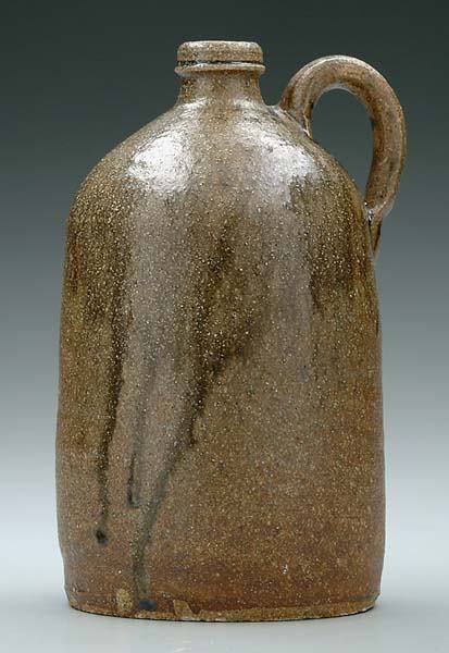 Edgefield Stoneware Jug - Mar 18, 2016 | Brunk Auctions in NC