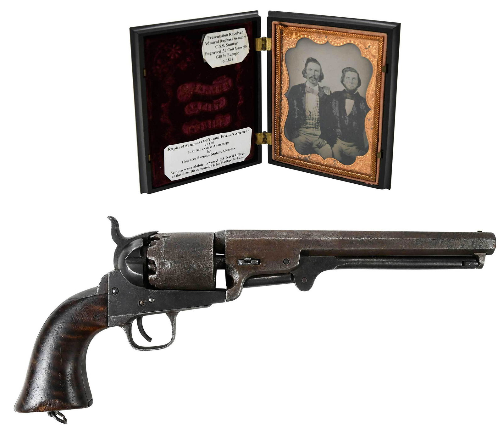 Colt Brevete Revolver and Ambrotype, Raphael Semmes - Sep 16, 2022 ...