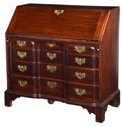 Massachusetts Chippendale Mahogany Block Front Chest - Sep 17, 2022 ...