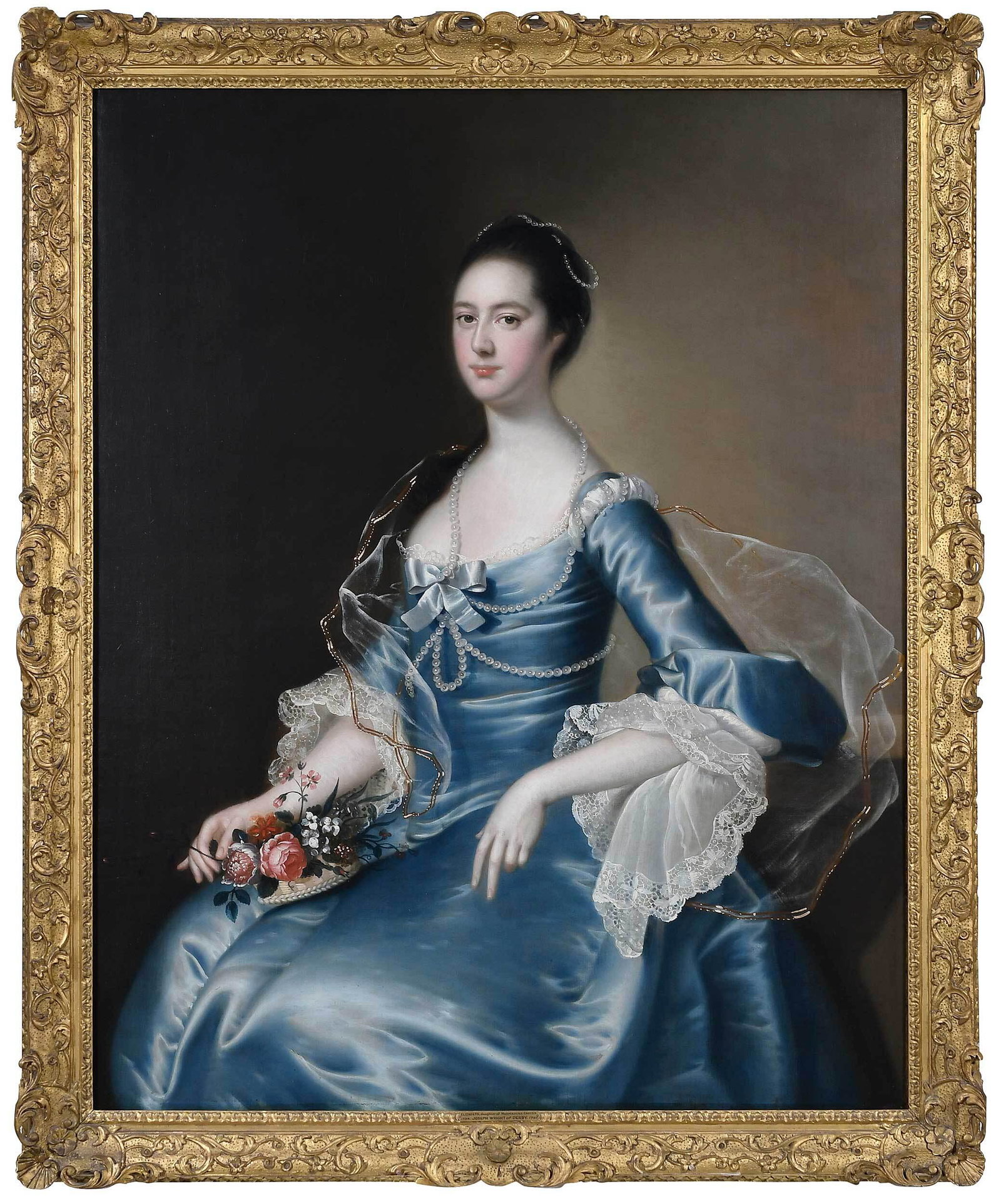 Important Joseph Wright Of Derby Portrait