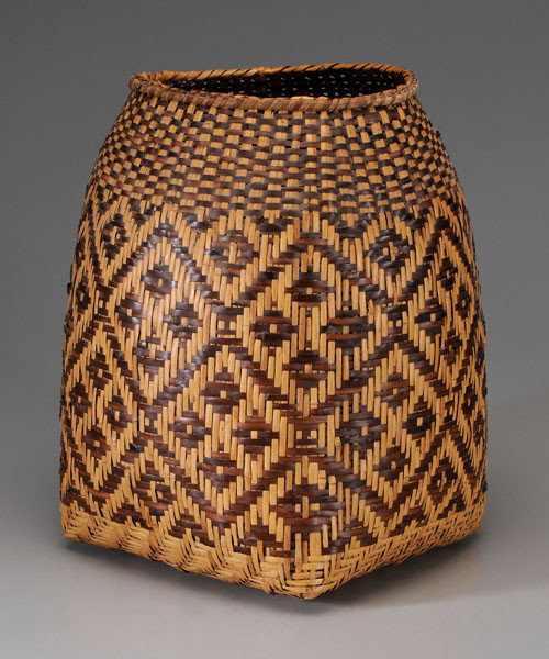187: Cherokee River Cane Storage Basket