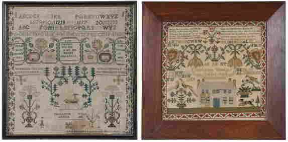 19th c. Sampler - Jan 01, 2023 | Copake Auction Inc. in NY