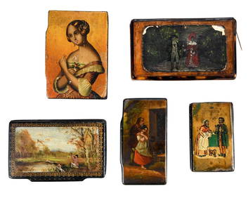 Jonas Weber Paint-Decorated Dresser Box - Jan 08, 2022 | New England ...