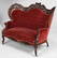 American Rococo Revival Carved Laminated Rosewood Settee (#0786) on Feb ...