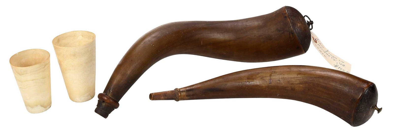 Four Horn Objects Auction