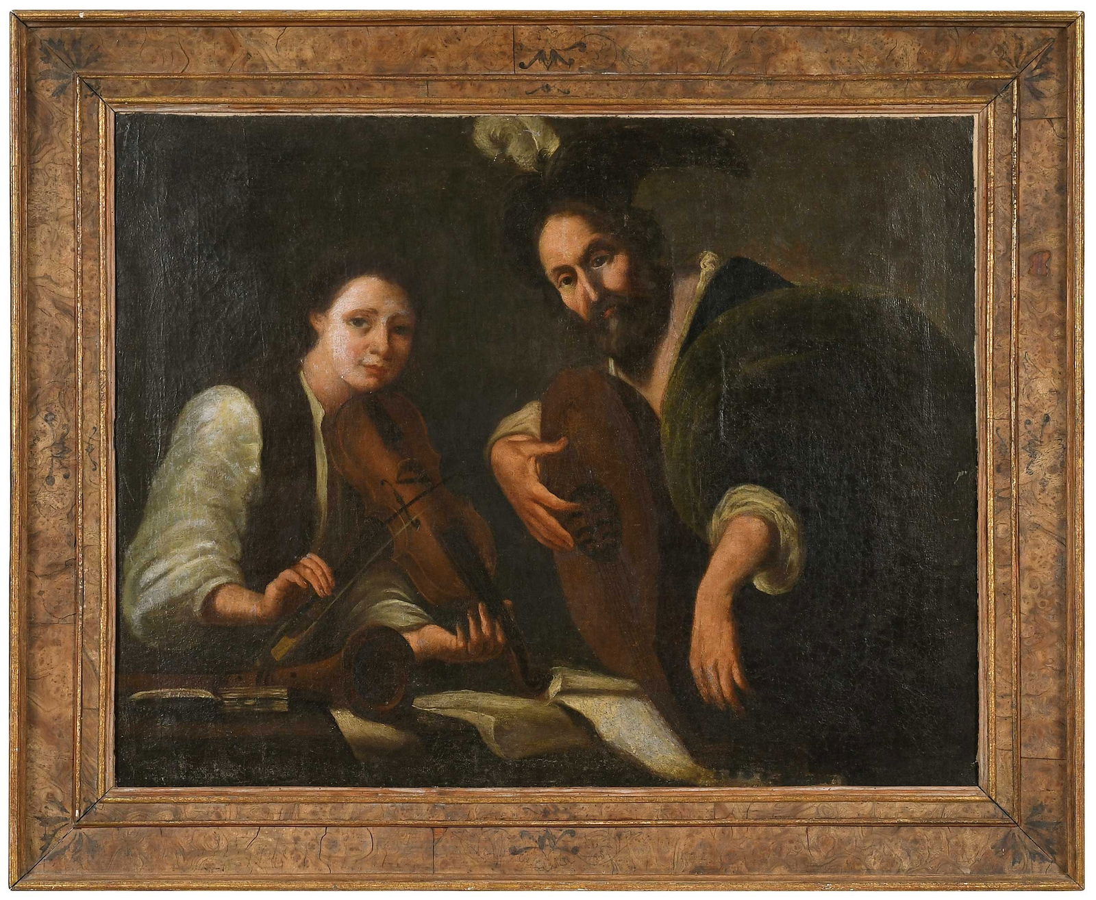 After Bernardo Strozzi, The Concert Auction