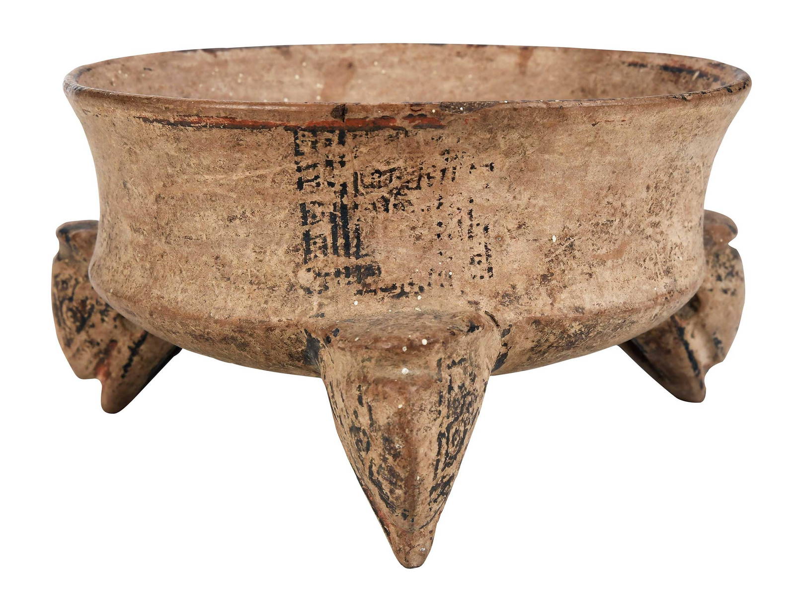 Pre Columbian Rattle Leg Tripod Vessel Auction