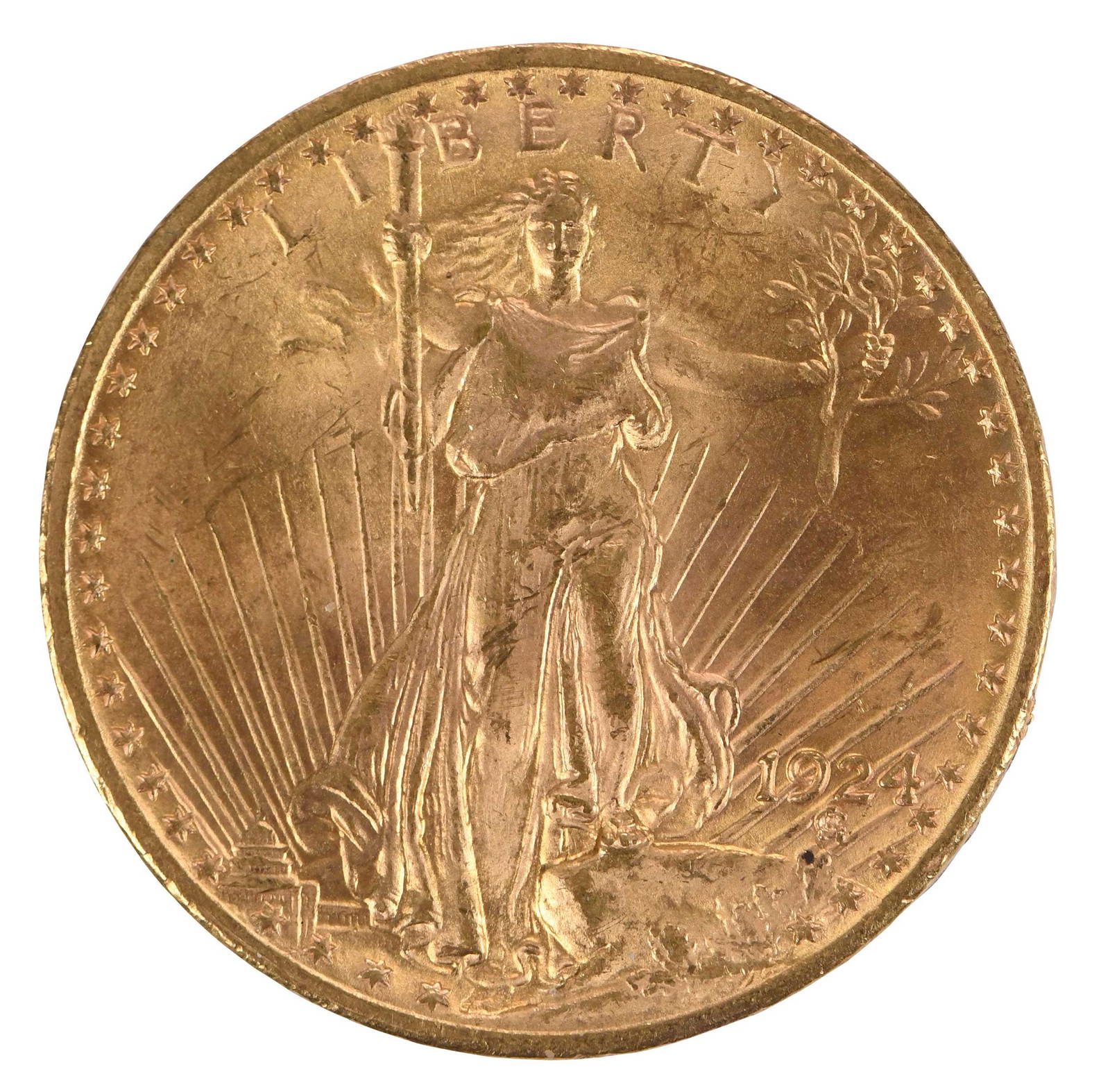 1924 St. Gaudens $20 Gold Coin Auction