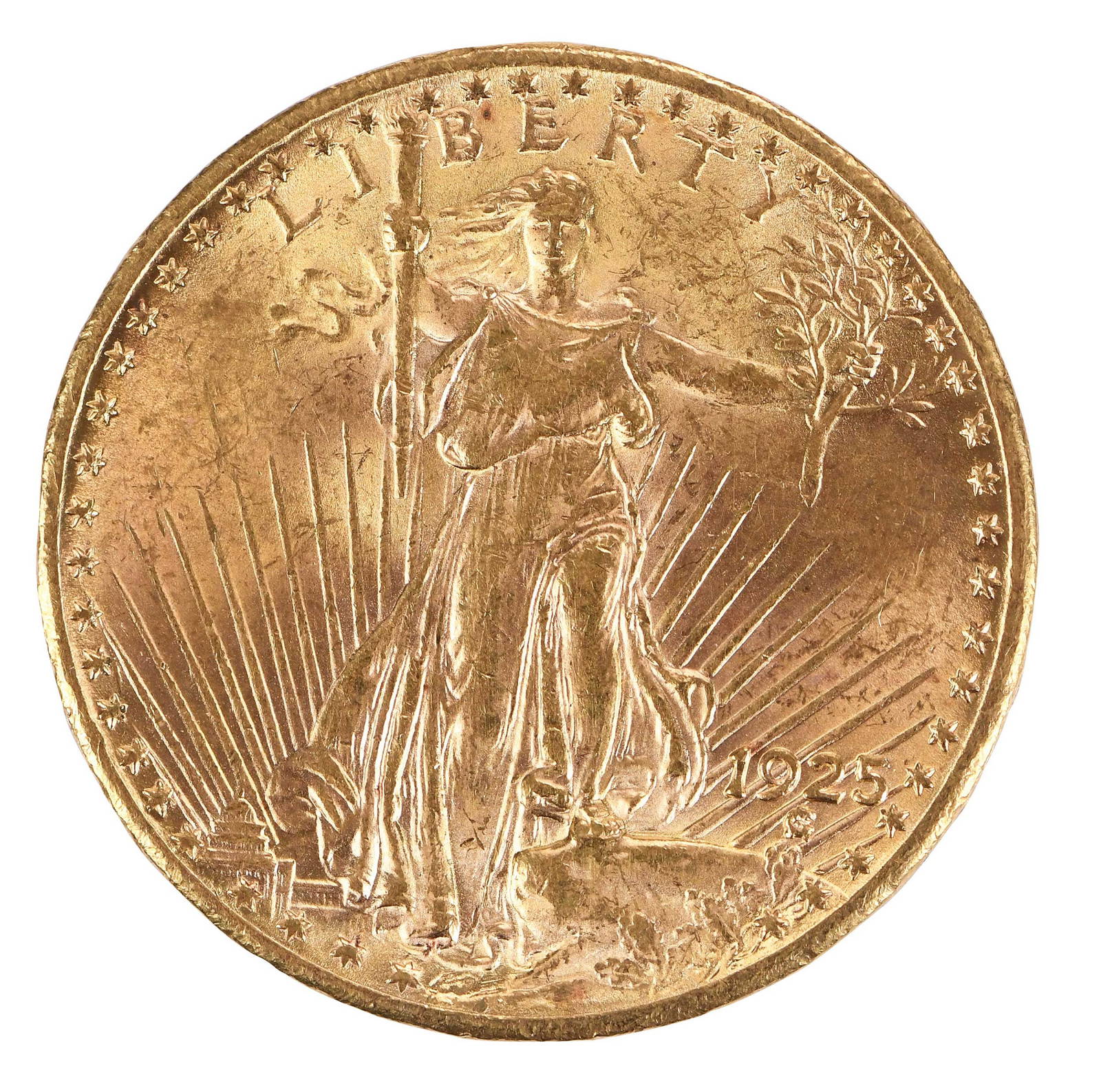 1925 St. Gaudens $20 Gold Coin Auction