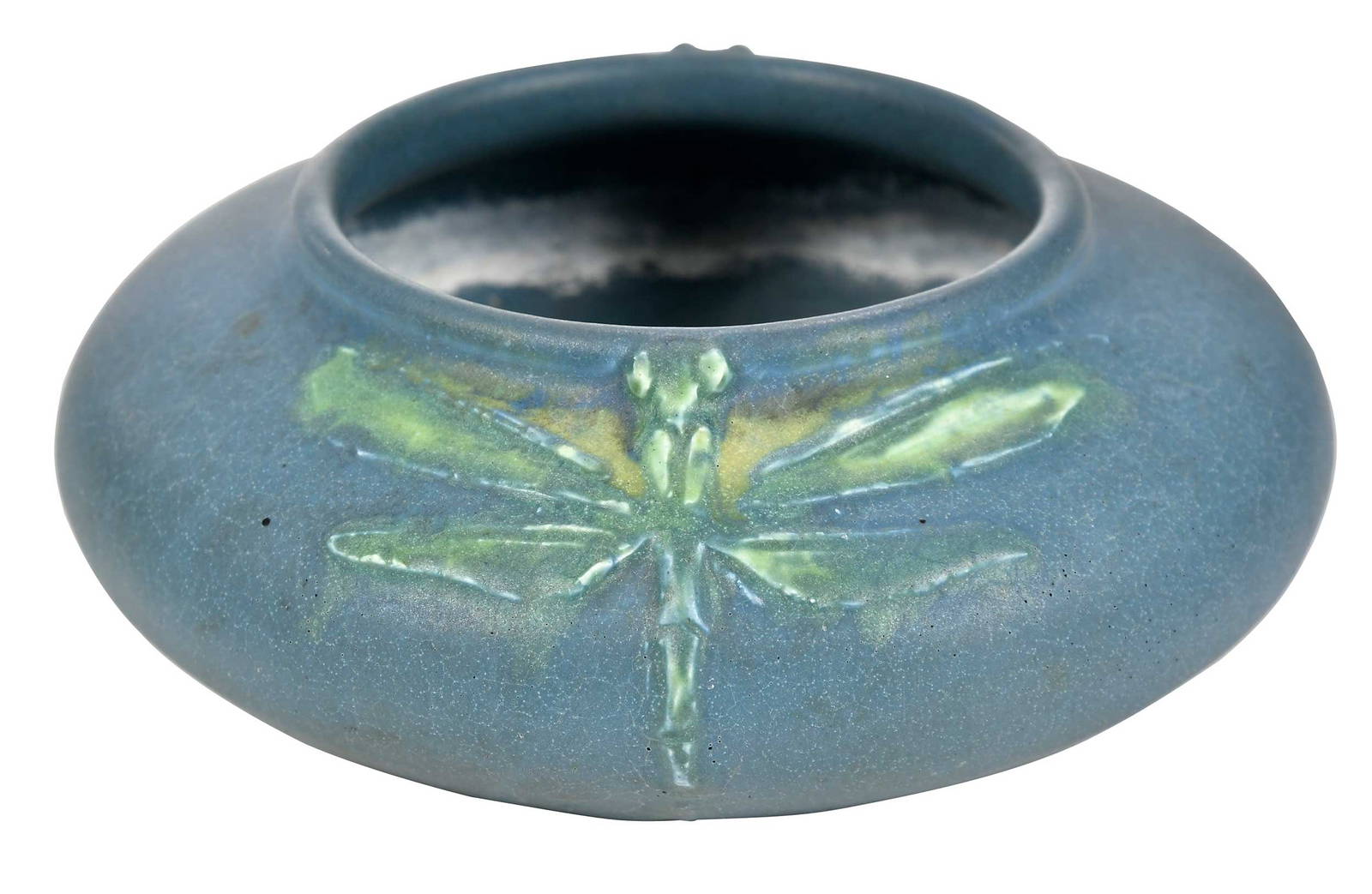 Albert Pons For Rookwood Dragonfly Bowl Auction