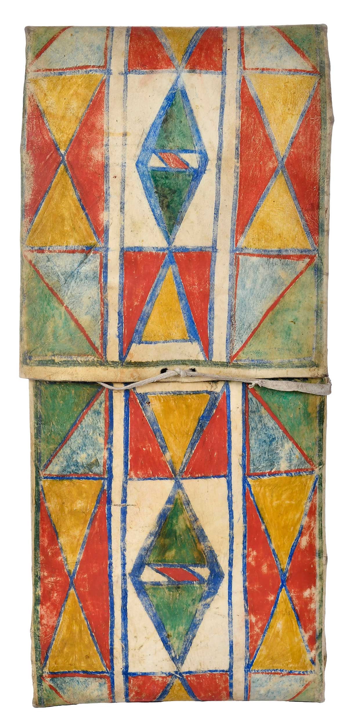 Plateau Painted Parfleche Envelope Auction