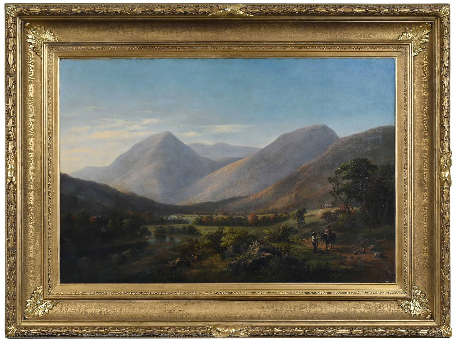 Charles Lanman, Mountainous Landscape Auction