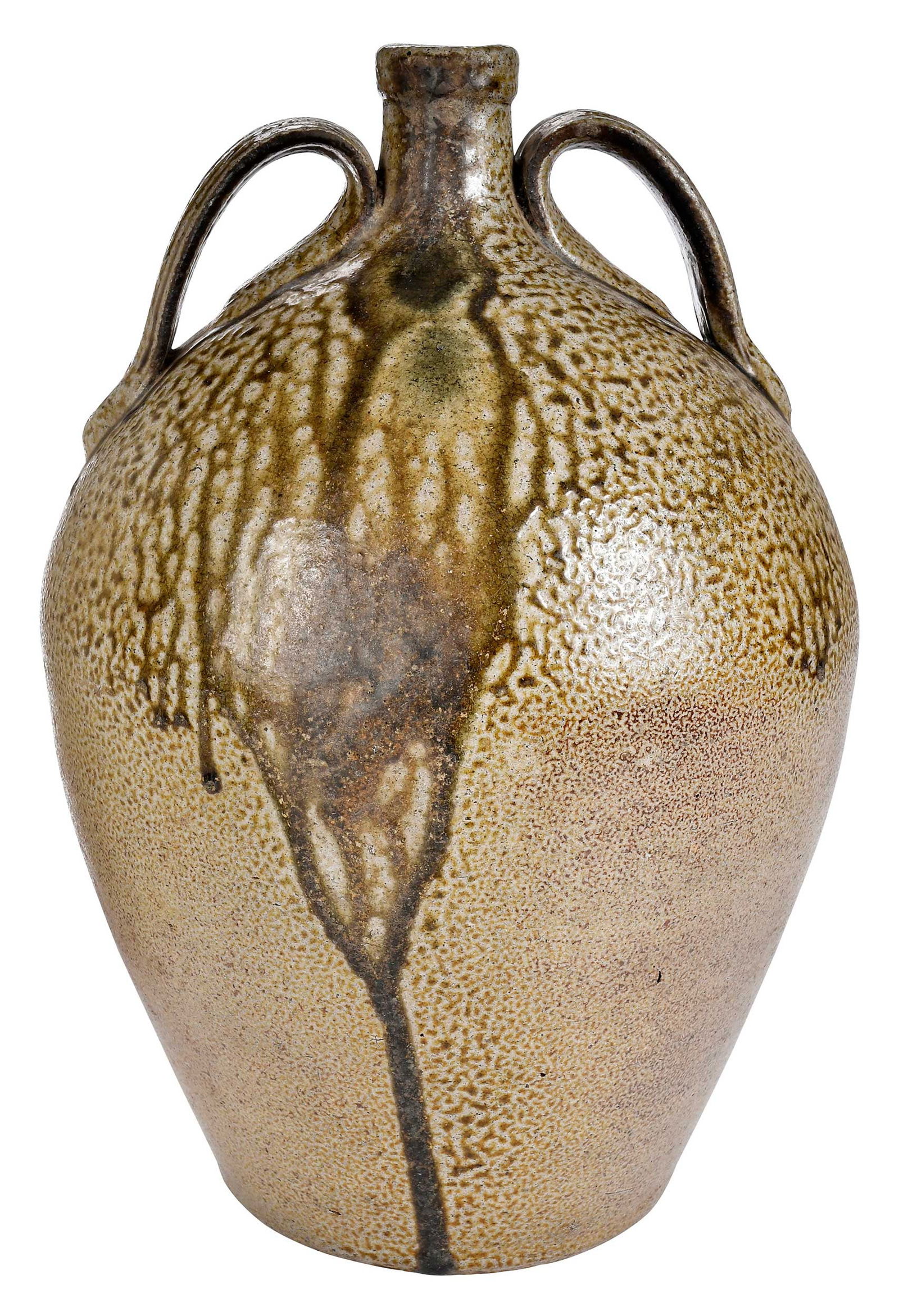 Large Craven Family Attributed North Carolina Stoneware Jug Auction