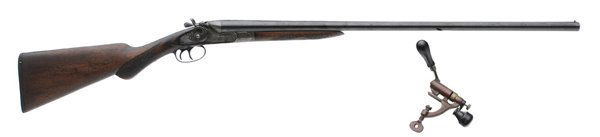 Double-Barrel Rabbit Ear Shotgun