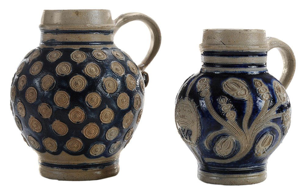 Two Westerwald Stoneware Jugs
