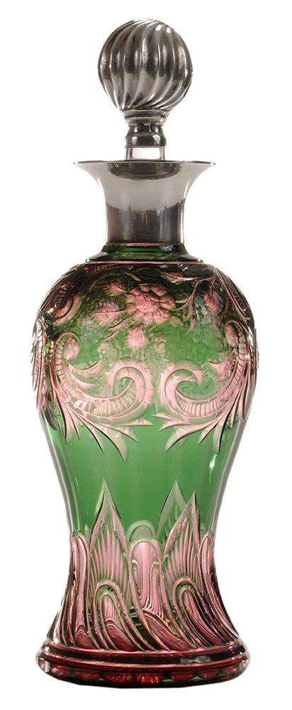 Stevens & Williams Cased and Engraved