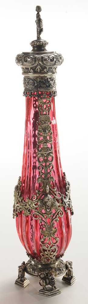 Extremely Rare Gold Ruby Glass