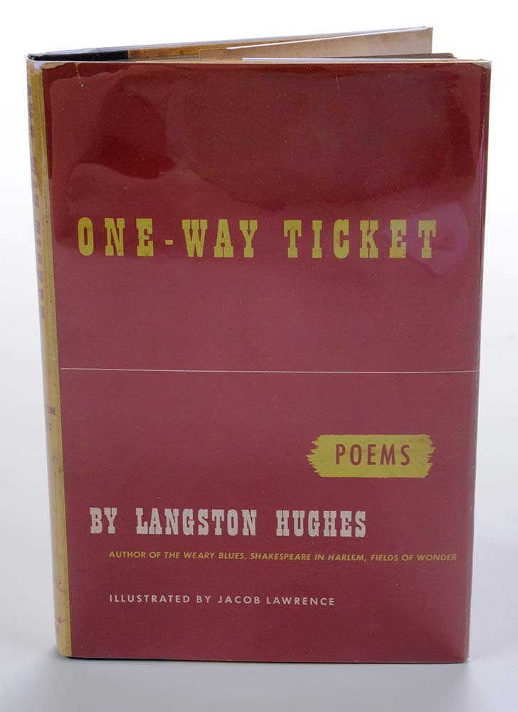 Langston Hughes First Edition [one Way Ticket]