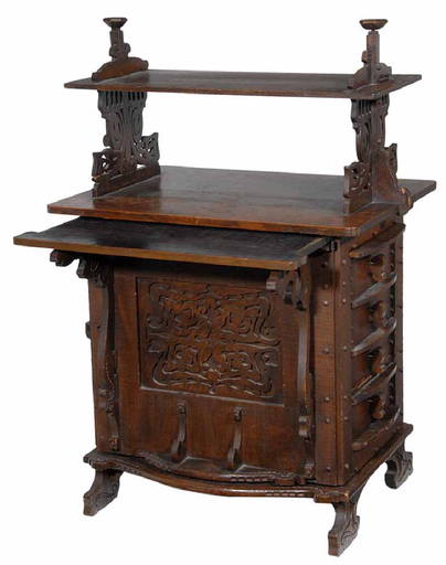 Rare Charles Rohlfs Arts And Crafts