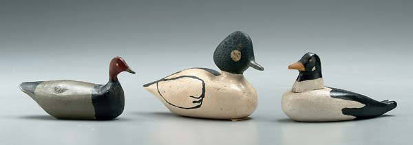 Three Miniature Decoys