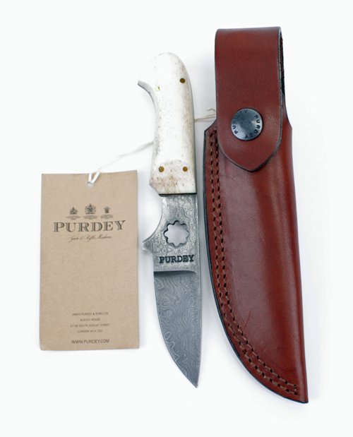 JAMES PURDEY & SONS A SMALL HUNTING KNIFE,
