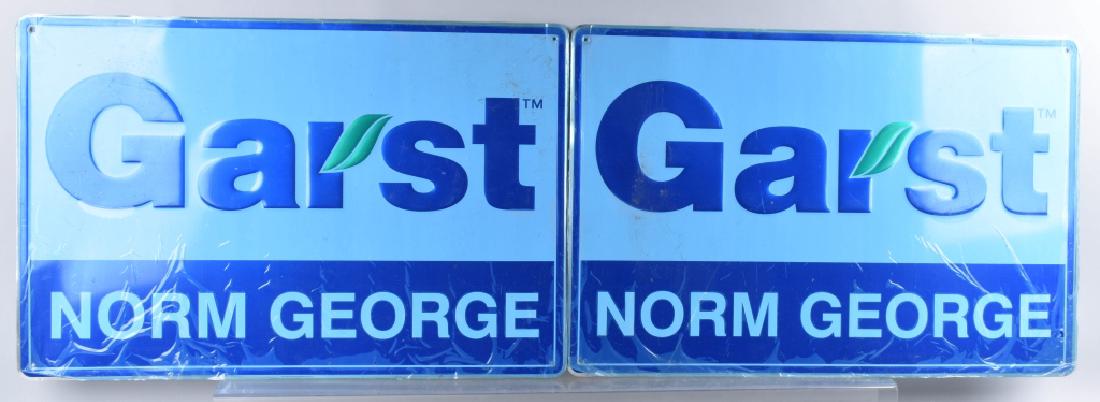2- GARST SEED TIN SIGNS New Old Stock - Apr 08, 2017 | Milestone ...
