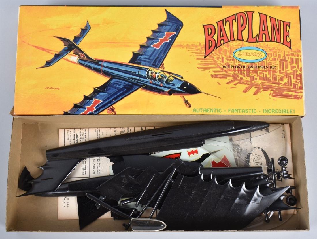 AURORA BATMAN BATPLANE MODEL KIT w/ BOX