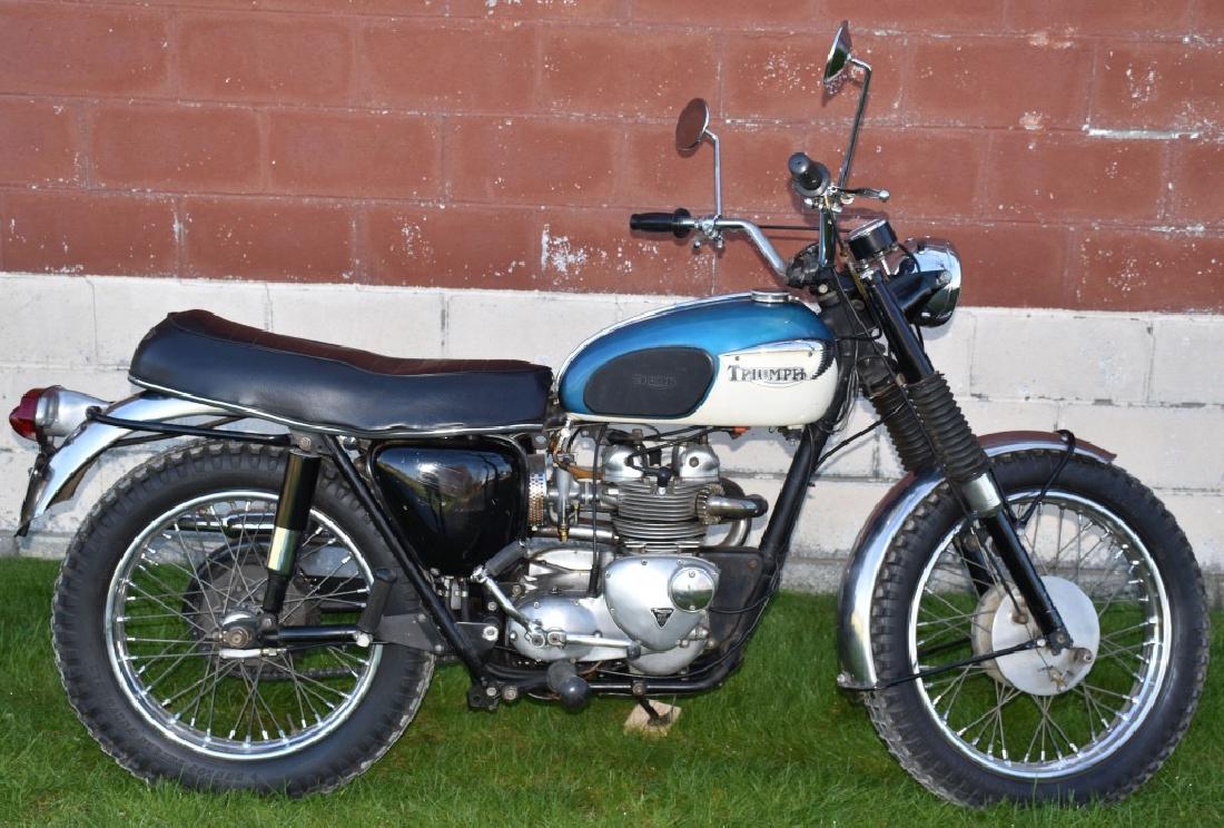 1967 TRIUMPH TIGER TC100 500 MOTORCYCLE
