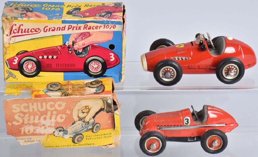 2 Windup Schuco Racers W/ Boxes