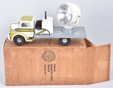 1955 Marx Search Light Truck