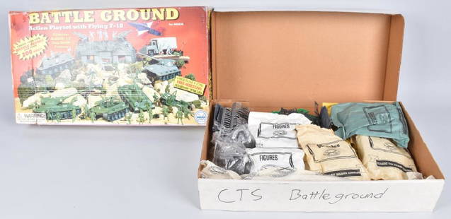 Marx Battleground Playset W/ Box